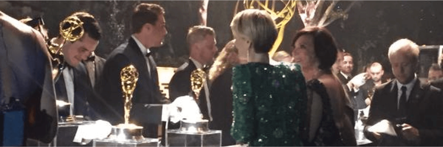 Emmy engraving woos world media