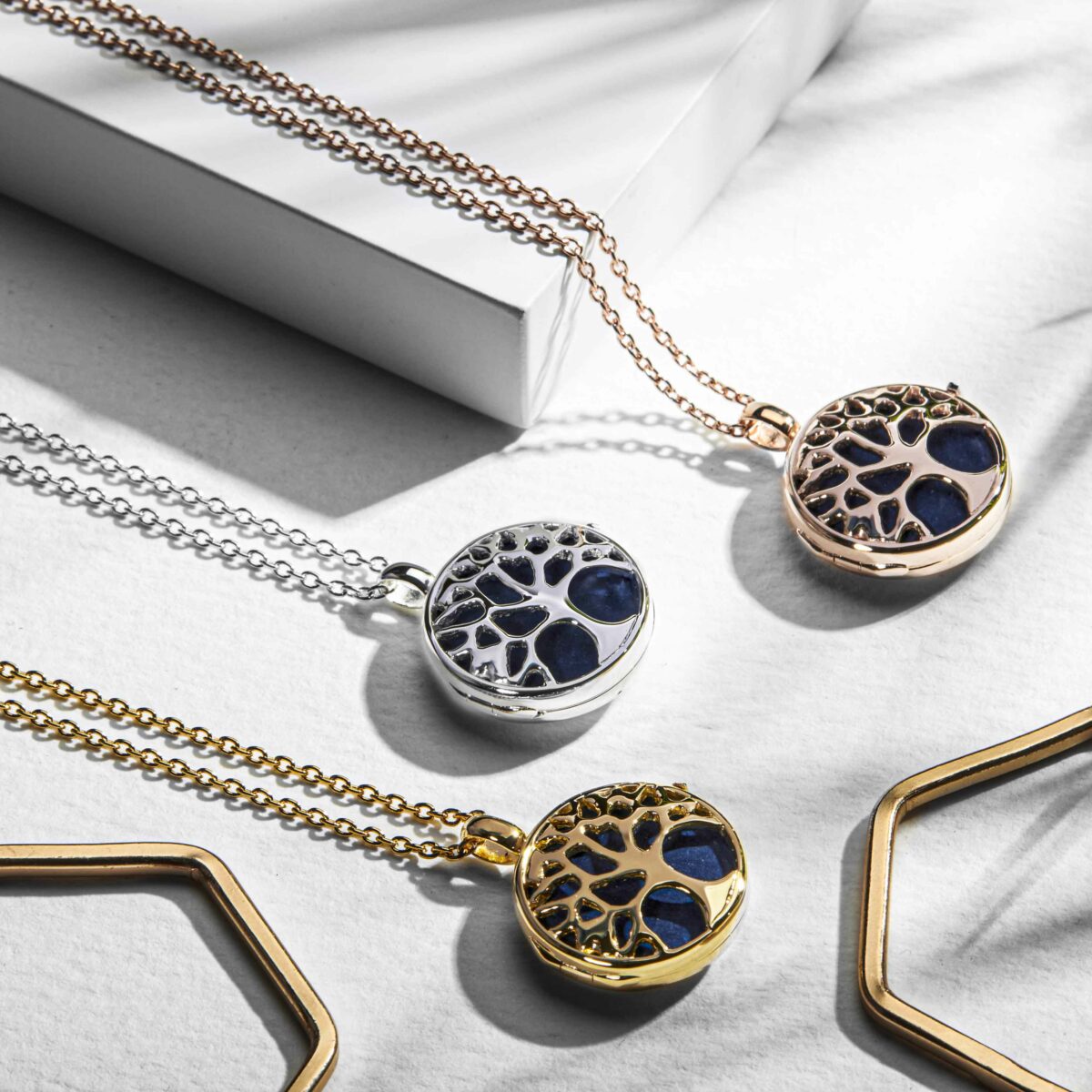 Tree of Life Gold Locket Engraved For Her UK | Engravers Guild
