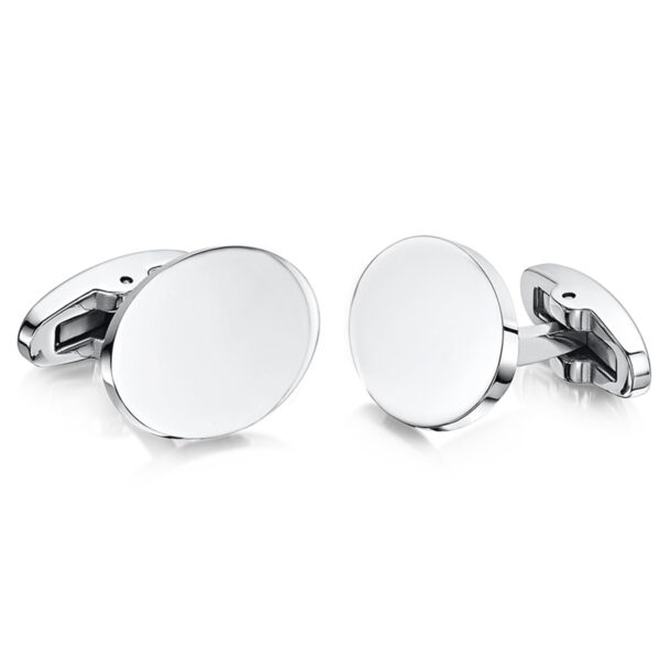 Personalised Cufflinks Engraved In Silver UK | Engravers Guild
