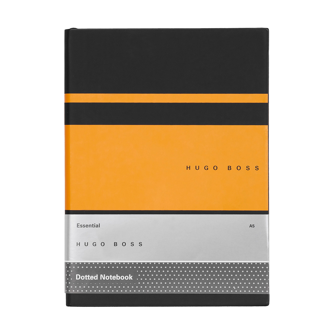 Yellow Personalised Hugo Boss Notebook | Engravers Guild