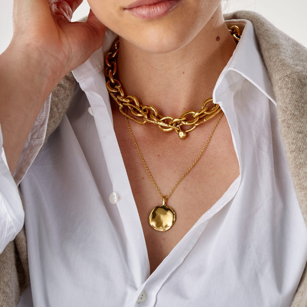 Silver Verity Necklace Personalised | Engravers Guild