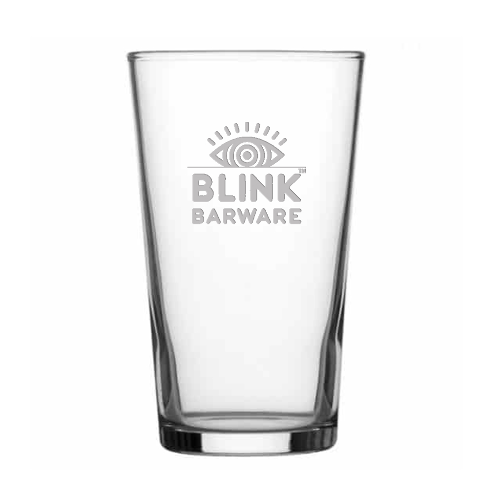 Personalised Conical Beer Glass | Engravers Guild